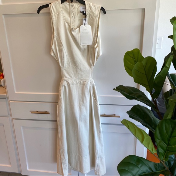 Current/Elliott | Dresses | Current Elliott The Nightfall Dress In Wash ...